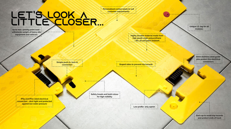 Powertrack - Modular System for Temporary Power & Lighting